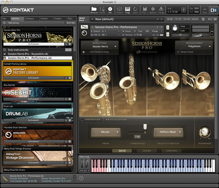 Test: Native Instruments Session Horns Pro › music-knowhow