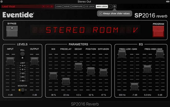 Test: Eventide – SP2016 Reverb Plug-in › music-knowhow