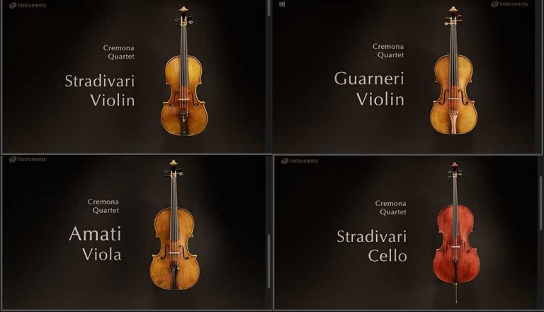 Test: e-instruments und Native Instruments Cremona Quartet › music-knowhow